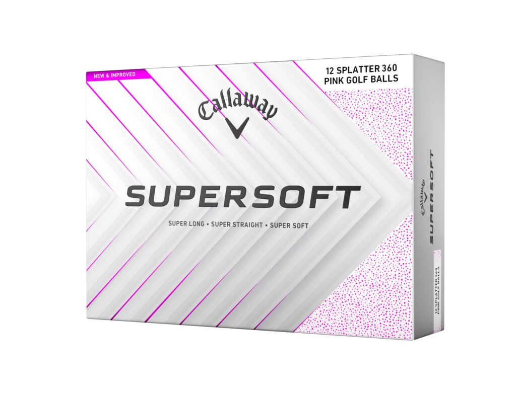 Callaway Supersoft Splatter Pink - Tusina - Golfpuoti